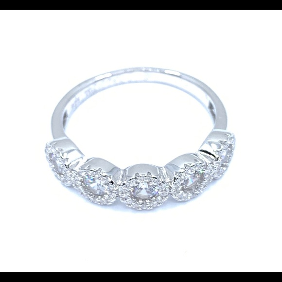 Jewelry | Elegant Five Cz Diamond Ring | Poshmark